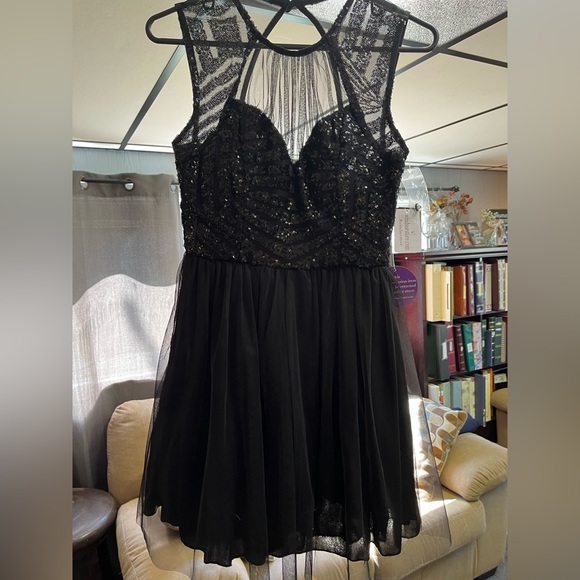 Royalty For Me | Dresses | Nwt New Royalty Brand Black Short Sequin ...